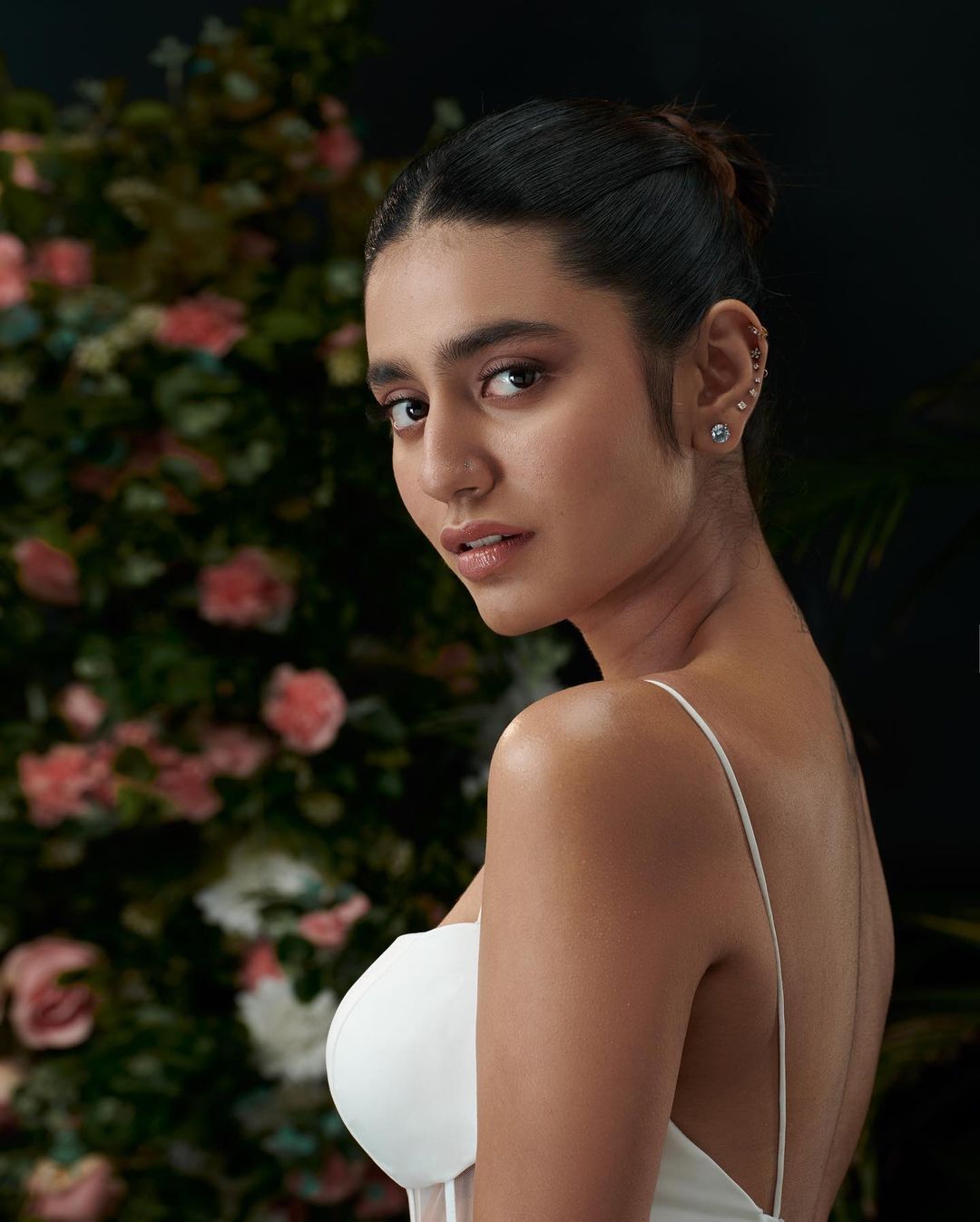 Spellbinding in White: Priya Prakash Varrier Stuns in a Captivating ...