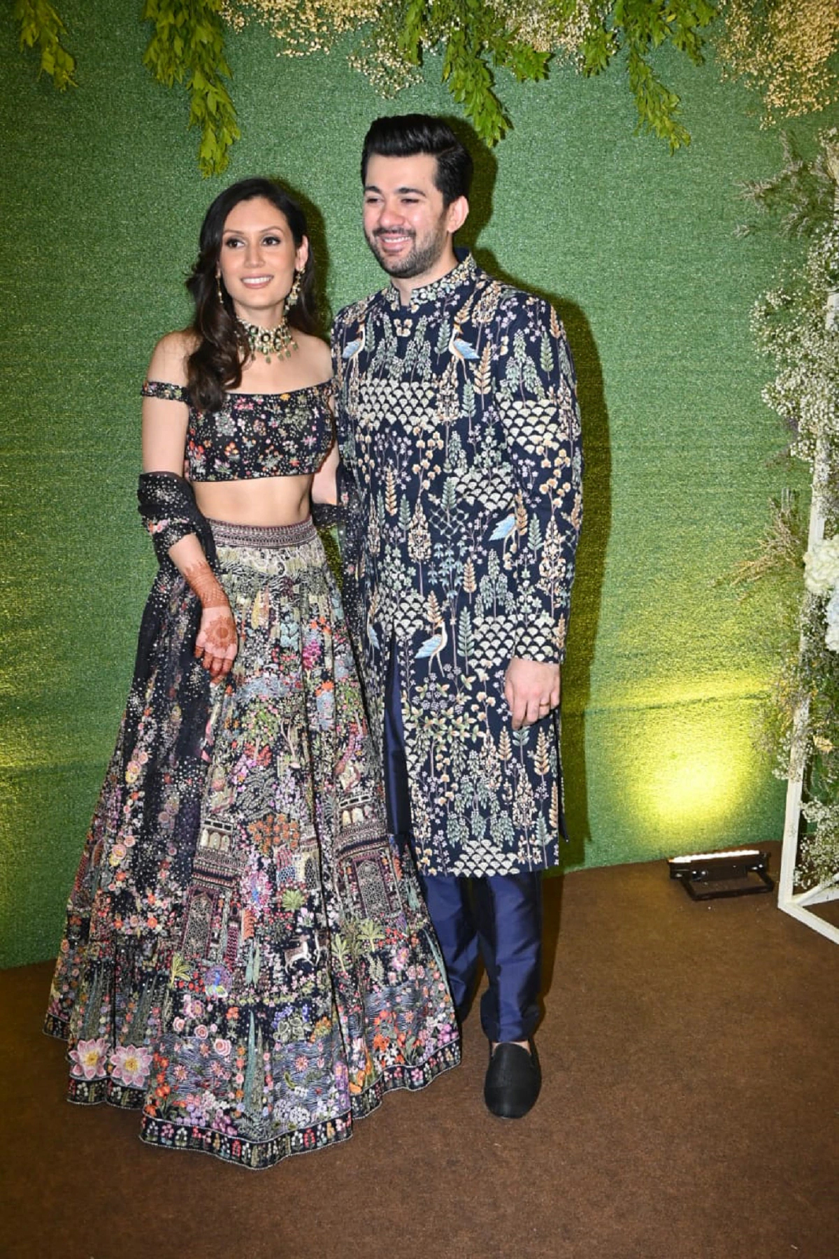 Unveiling the Love Story: Exclusive Inside Pictures from Karan Deol and ...