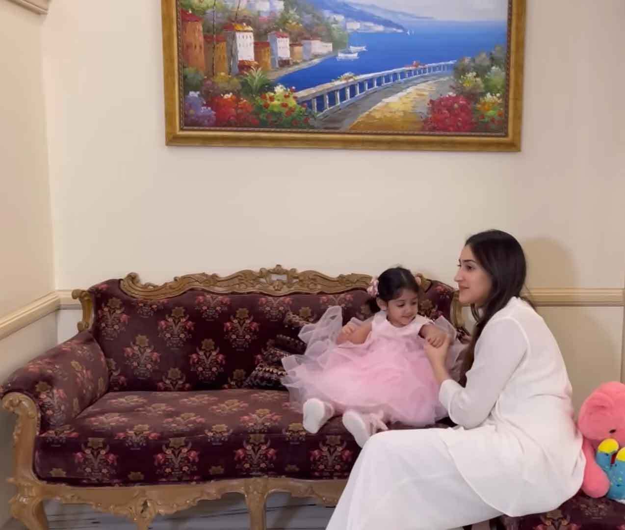 Actress Sayyeshaa & Arya Celebrate Daughter Ariana’s 2nd Birthday With ...