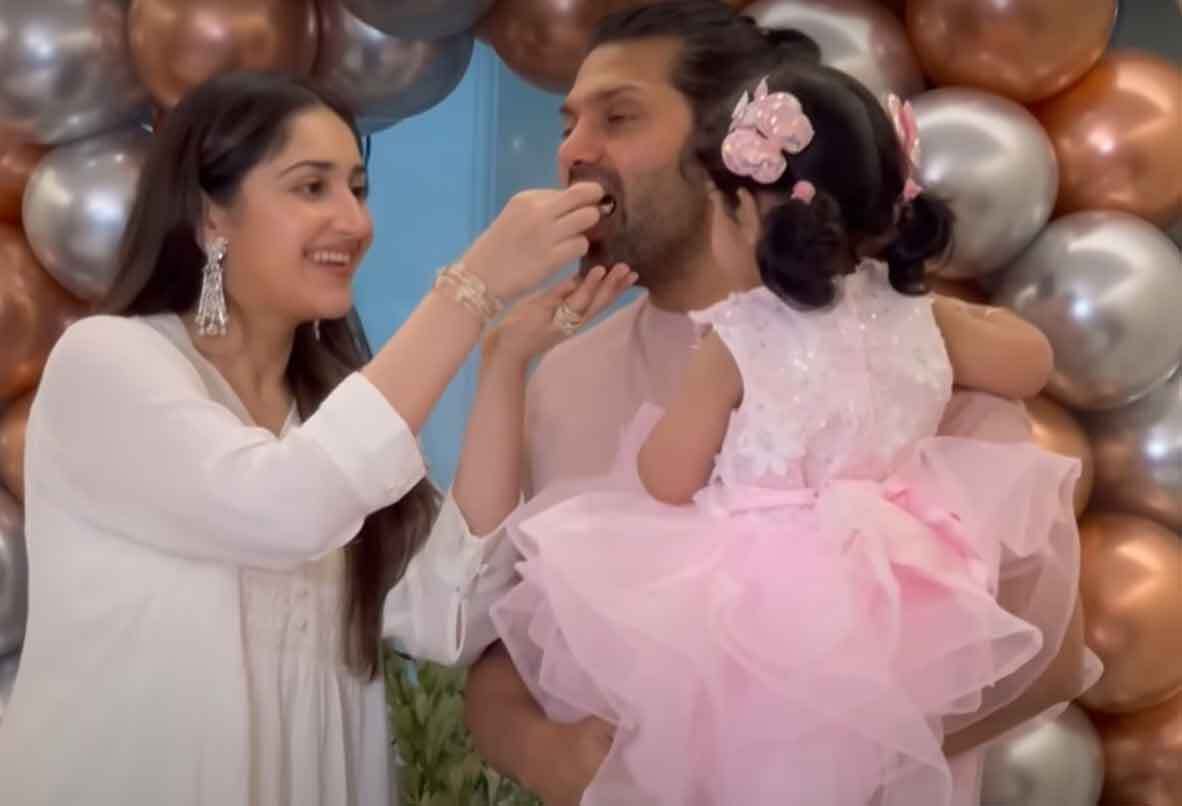 Actress Sayyeshaa & Arya Celebrate Daughter Ariana’s 2nd Birthday With ...