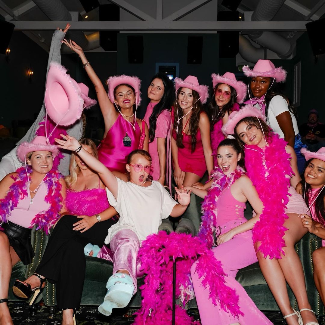 Barbie Mania Sweeps the Globe, Selena Gomez, and Friends Join the Pink ...