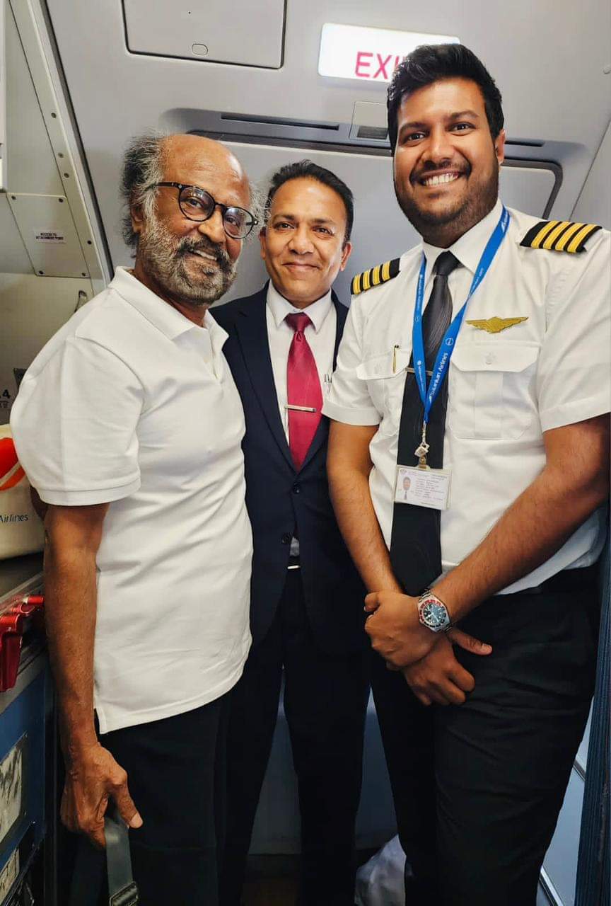 Rajinikanth Lands in Chennai ahead of 'Jailer' Audio Launch, Sri Lankan ...