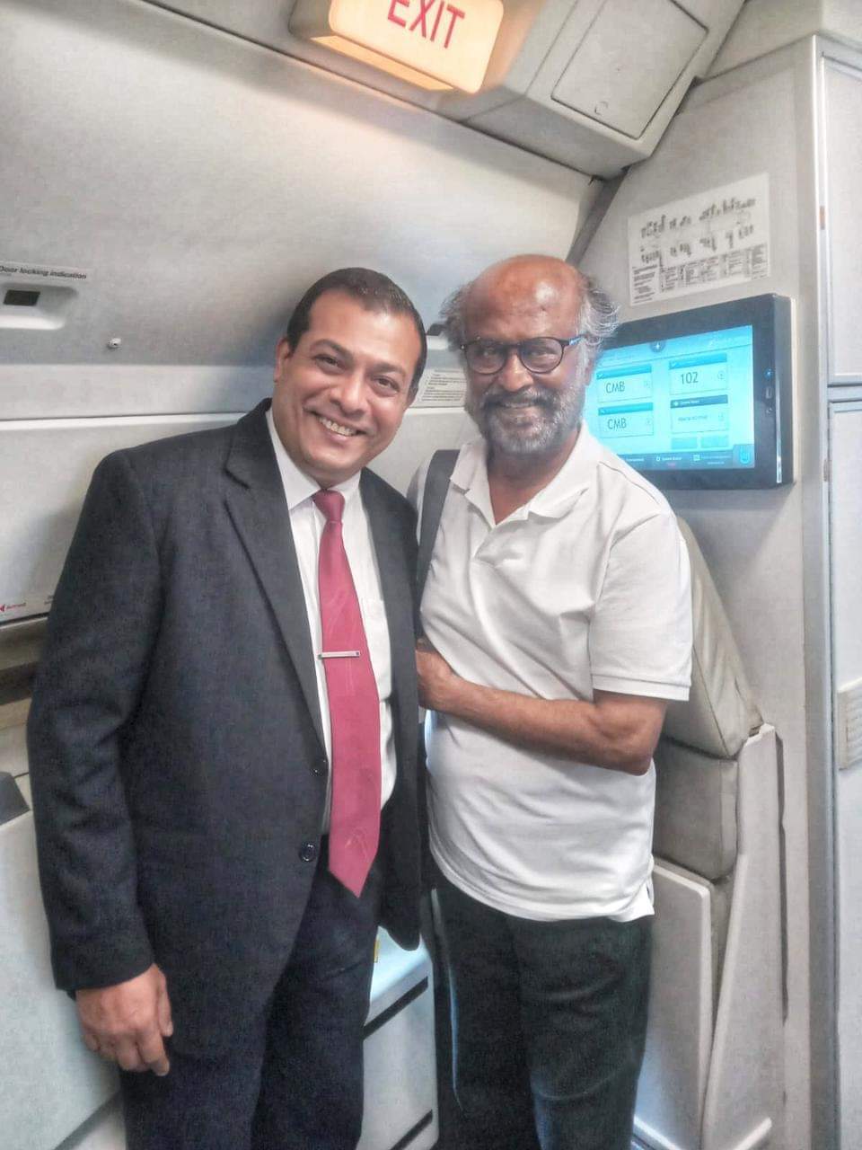 Rajinikanth Lands in Chennai ahead of 'Jailer' Audio Launch, Sri Lankan ...