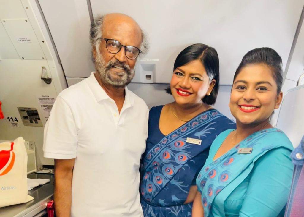 Rajinikanth Lands in Chennai ahead of 'Jailer' Audio Launch, Sri Lankan ...