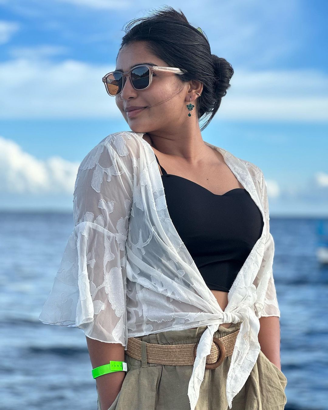 Sun, Sand, and Glamour: Gouri Kishan's Glamorous Vacation in the ...