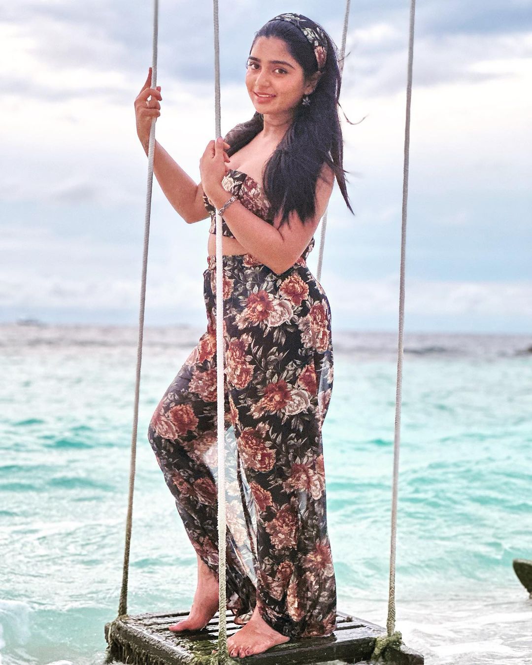 Sun, Sand, and Glamour: Gouri Kishan's Glamorous Vacation in the Maldives - Filmibeat
