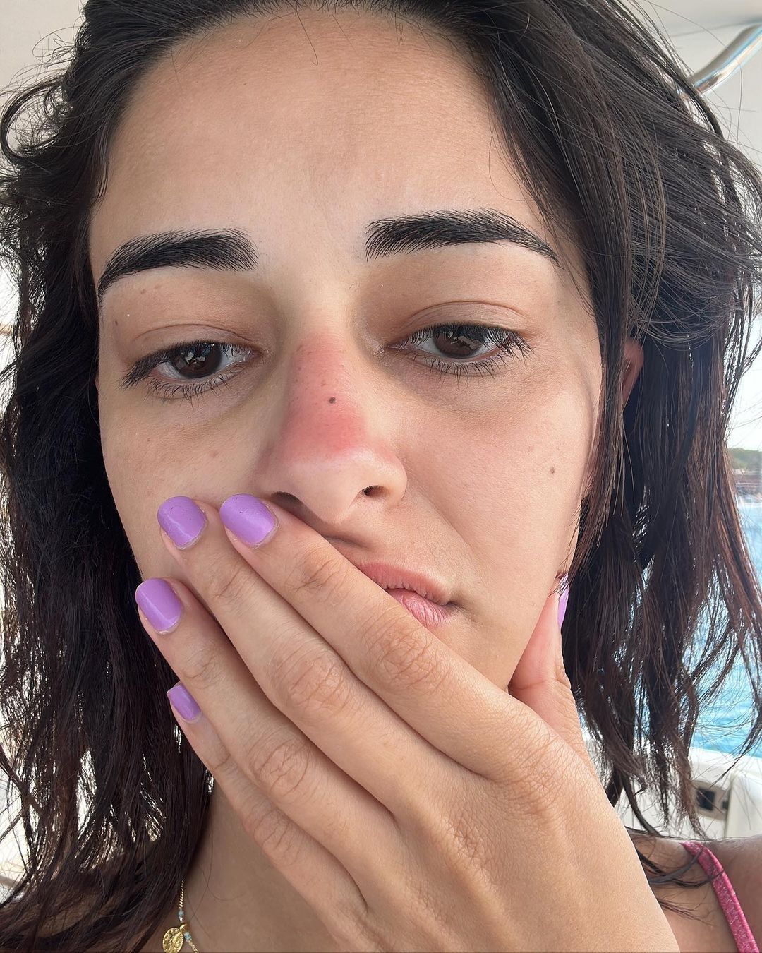 Ananya Panday Sizzles in Pink Bikini Set During Ibiza Getaway - Filmibeat