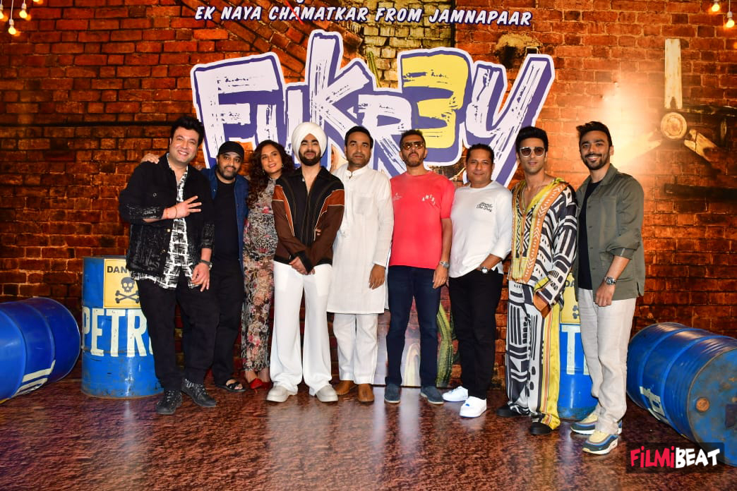 Fukrey 3 Trailer Launch: 'Fukrey 3' Trailer Unveiled; Cast Shines at ...