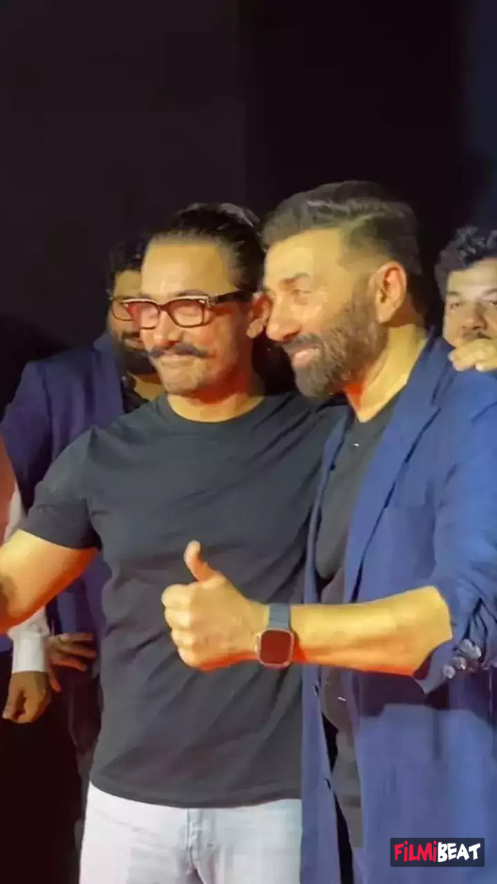Salman Khan, Shah Rukh Khan, Aamir Khan & Others Attend 'Gadar 2 ...