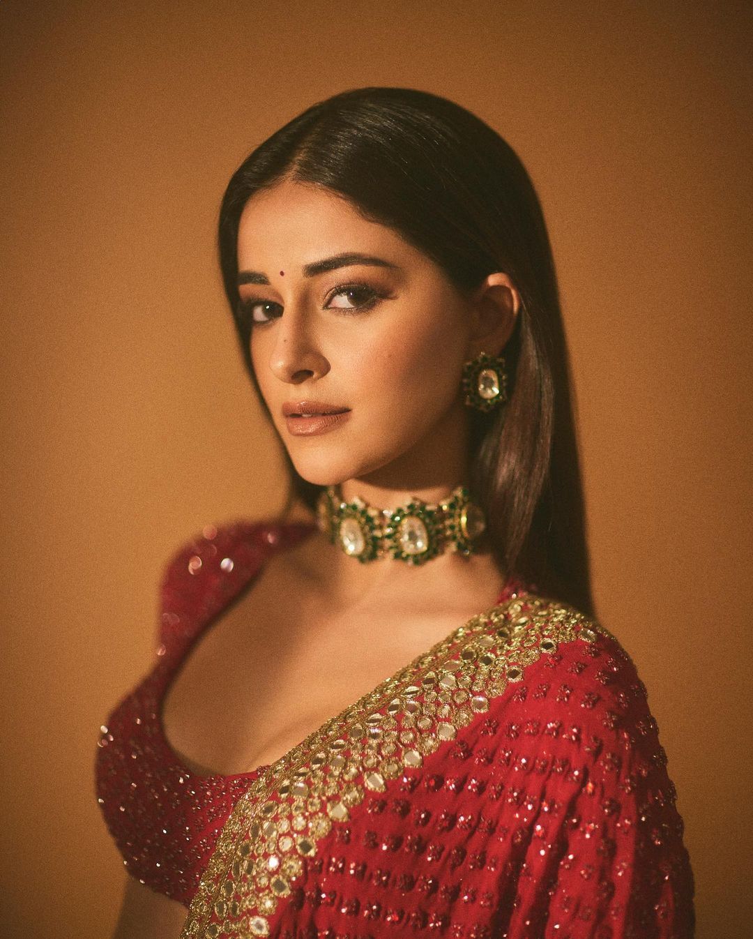 Ananya Panday: బ్యూటిఫుల్ శారీలో లైగర్ బ్యూటీ, దీపావళి కాంతులన్నీ ఈమె ...