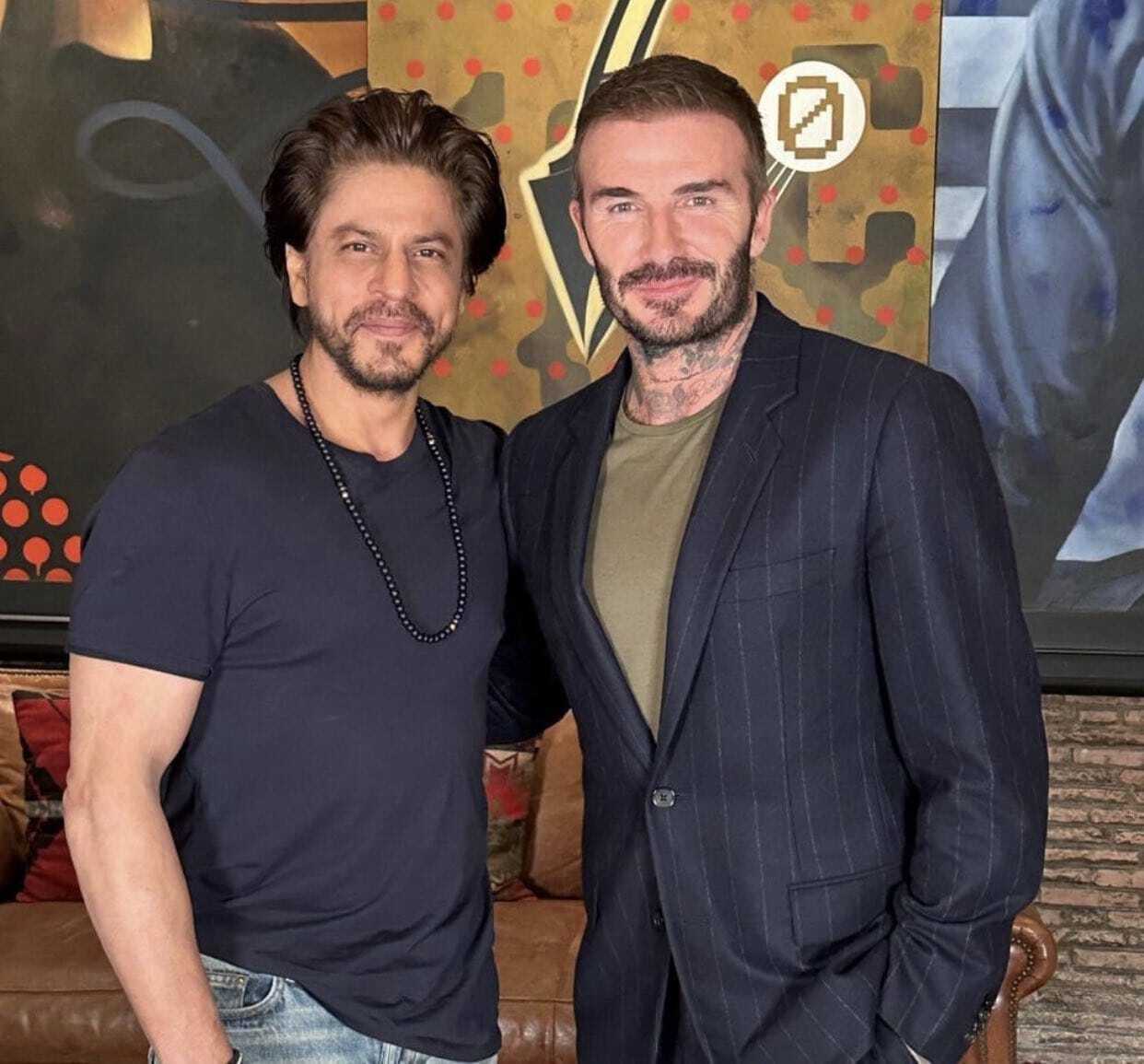 David Beckham in the Spotlight, Spotted Meeting Indian Celebrities ...