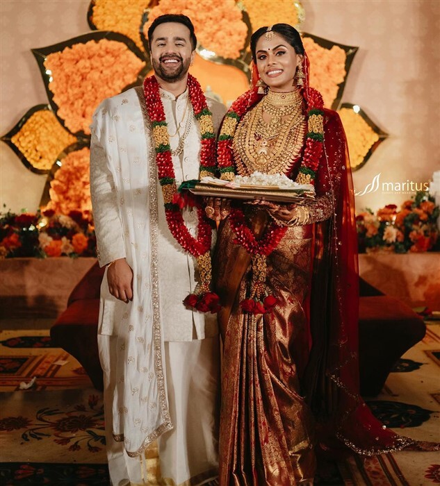 Karthika Nair Marries Rohit Menon In Kerala; See Photos - Filmibeat