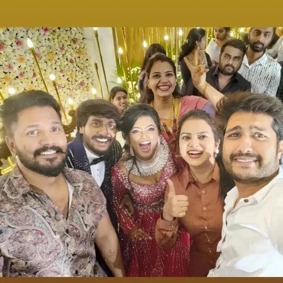 Majabharatha Fame Jagappa And Sushmitha Gowda Marriage Photos - Filmibeat