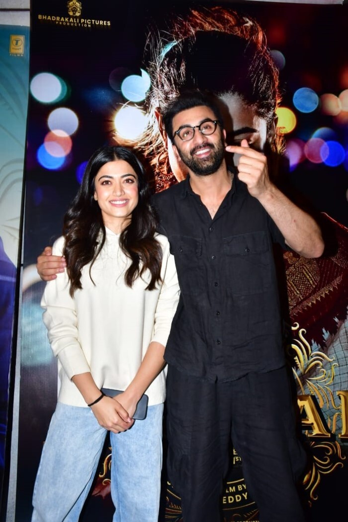 Ranbir Kapoor, Rashmika Mandanna At Animal Trailer Preview | Animal ...