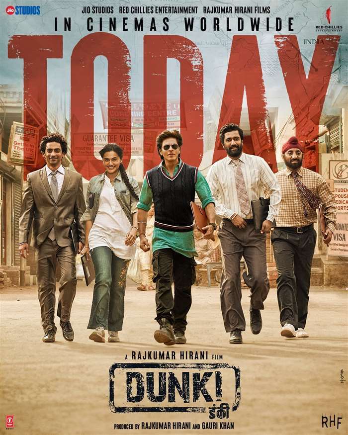 Dunki Drop 1 Bollywood Movie: Pooja, Shooting Stills, Location Photos ...