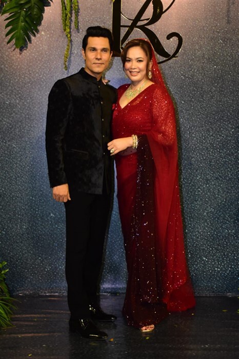 Randeep Hooda and Lin Laishram's Glamorous Mumbai Reception, See Photos ...