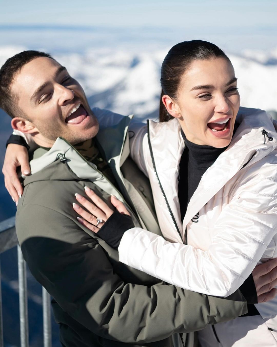 Amy Jackson Announces Engagement to Boyfriend Ed Westwick Through ...