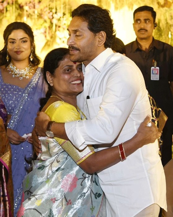 Andhra Pradesh CM YS Jagan at Nephew YS Raja Reddy’s Engagement Ceremony - Filmibeat