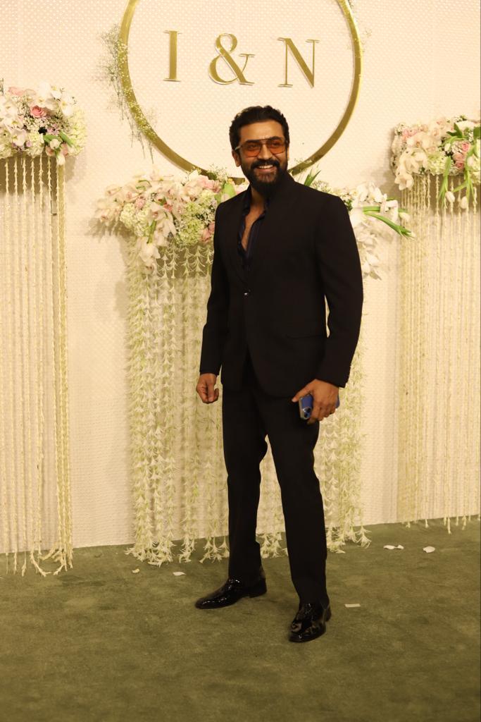 Farhan Akhtar, Anil Kapoor, Suriya Attend Ira & Nupur's Wedding Reception - Filmibeat
