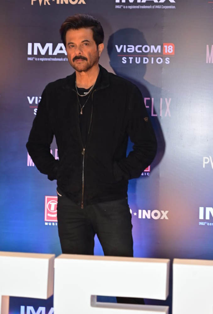 Hrithik Roshan, Deepika & Anil Kapoor At Fighter Movie Screening In New ...