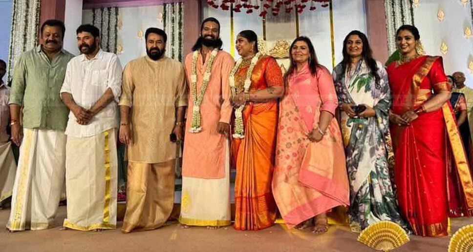 Suresh Gopi's Daughter Gets Married to Shreyas Mohan; PM Modi, Mohanlal ...
