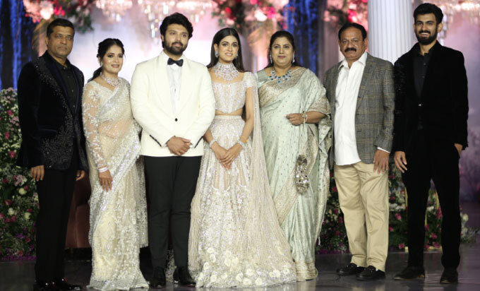 యంగ్ హీరో ఆశిష్ వెడ్డింగ్ రెసెప్షన్.. రామ్ చరుణ్ టు నాగచైతన్య ఫోటోస్ ...