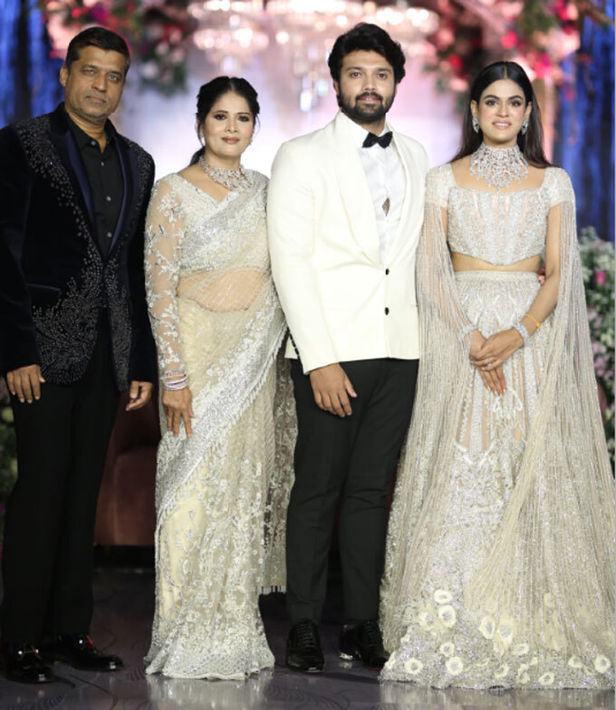 యంగ్ హీరో ఆశిష్ వెడ్డింగ్ రెసెప్షన్.. రామ్ చరుణ్ టు నాగచైతన్య ఫోటోస్ ...