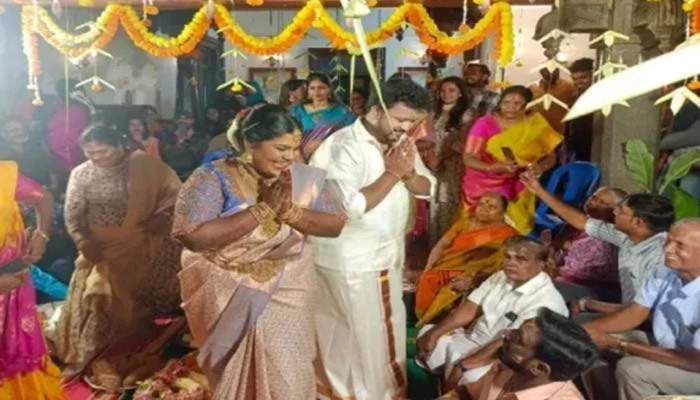 Comedian Robo Shankar's Daughter Indraja Sankar Engaged To Maternal ...