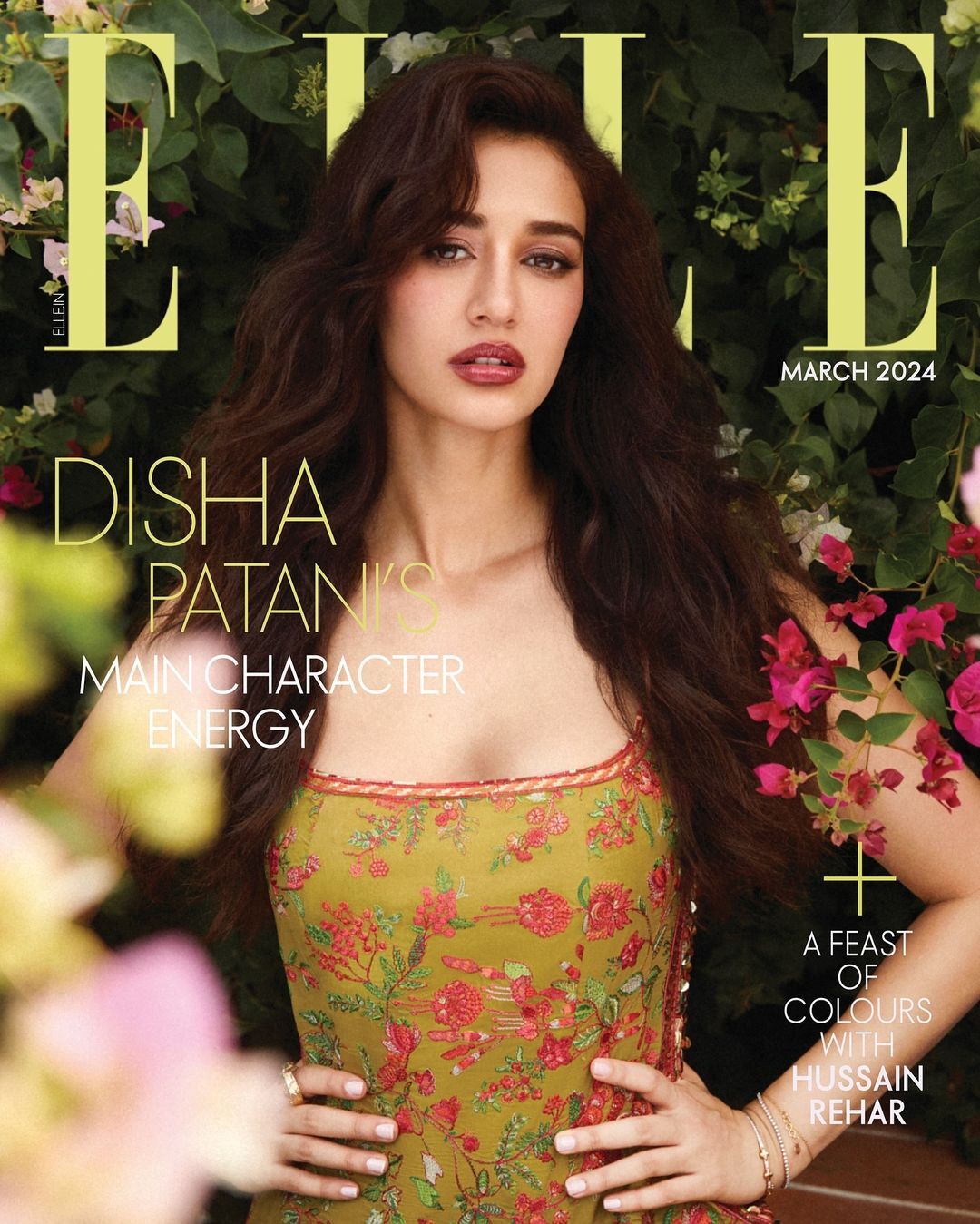 Disha Patani Radiates Ethnic Elegance On Elle Magazine's Digital Cover ...