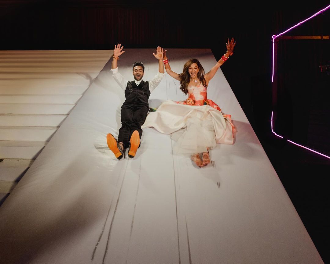 Kriti Kharbanda-Pulkit Samrat 'Slide' Into Married Life, Couple Share ...