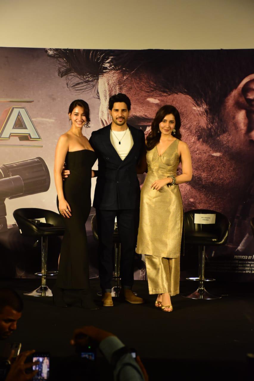 Yodha Trailer Launch: Sidharth Malhotra, Disha Patani & Raashii Khanna ...