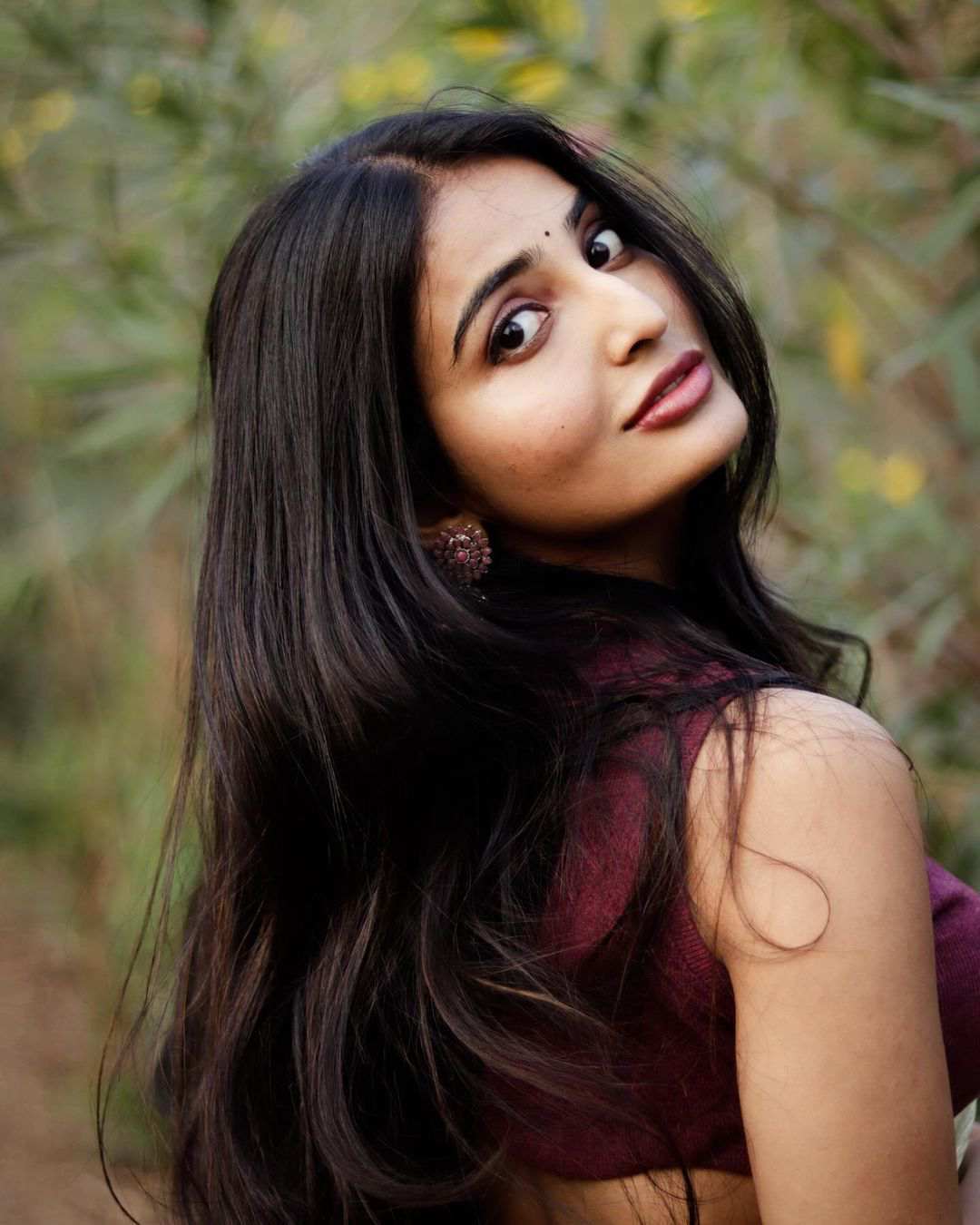 Ananya Nagalla: పట్టు పరికిణీలో పాలరాతి బొమ్మలా అనన్య.. అచ్చమైన ...