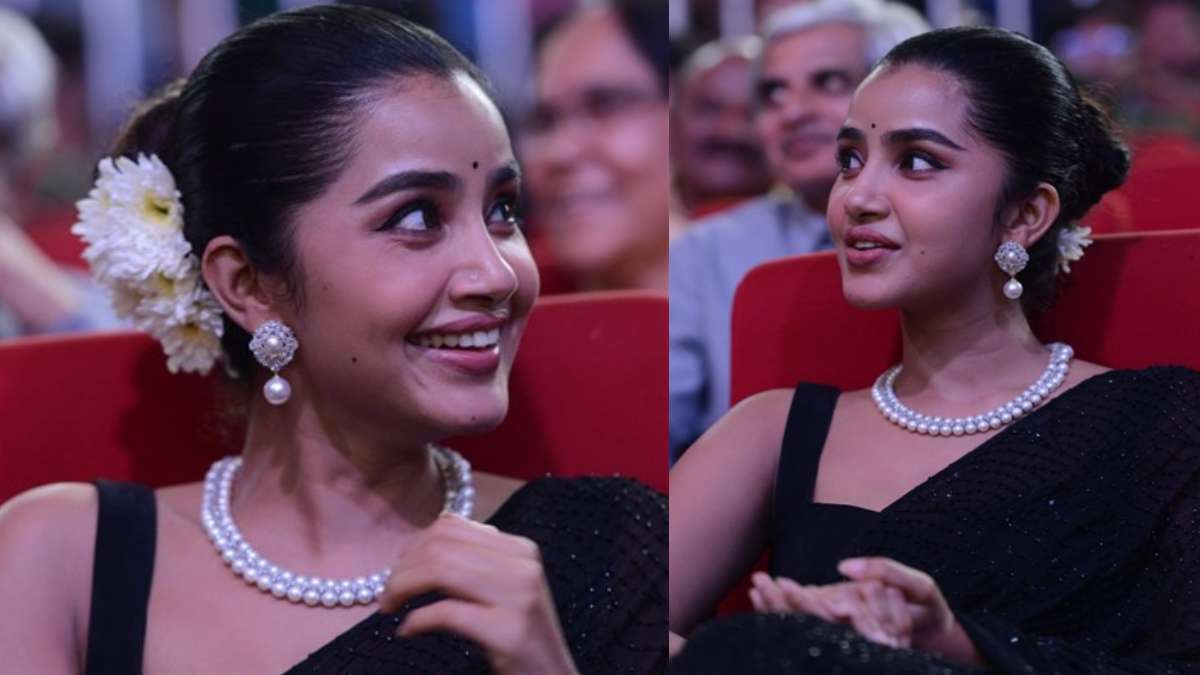 సిగలో మల్లెపూలతో అనుపమ పరమేశ్వరన్ సింగారాలు .. ఓరచూపుతోలతో చంపేస్తున్న ...