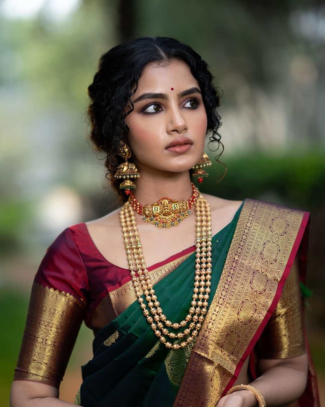 Anupama Parameswaran: పద్ధతైన చీరకట్టులో లిల్లీ పరువాలు.. చీర కడితే ...