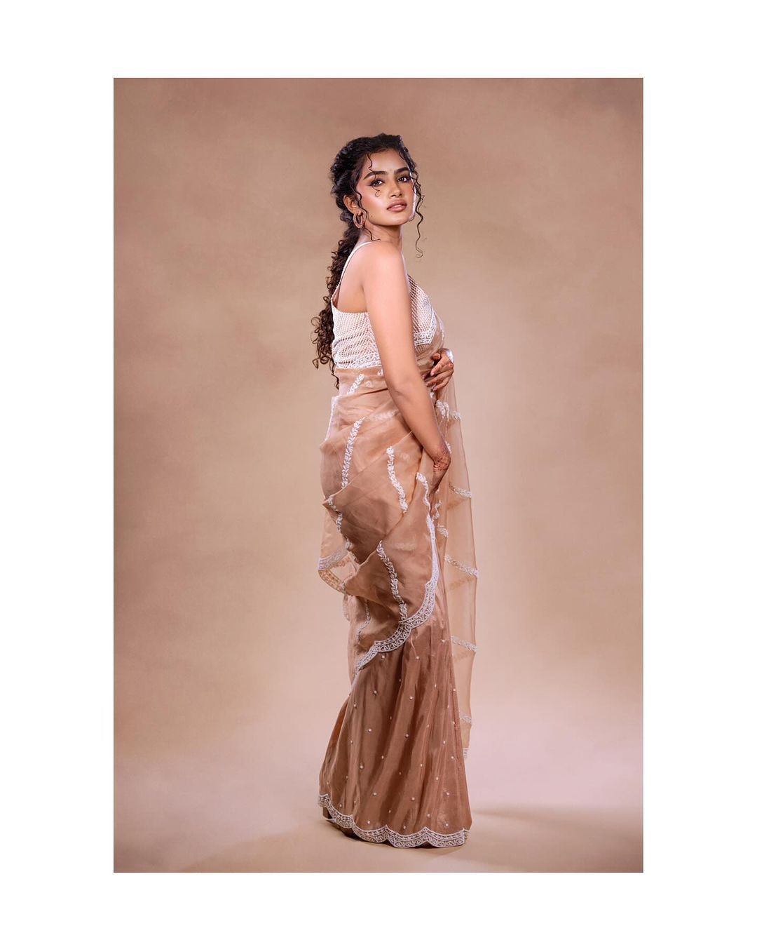 Anupama Parameswaran చీరలో టిల్లుగాడి పిల్ల నడుము అందాలు.. ఆ మూడో ఫోటో ...