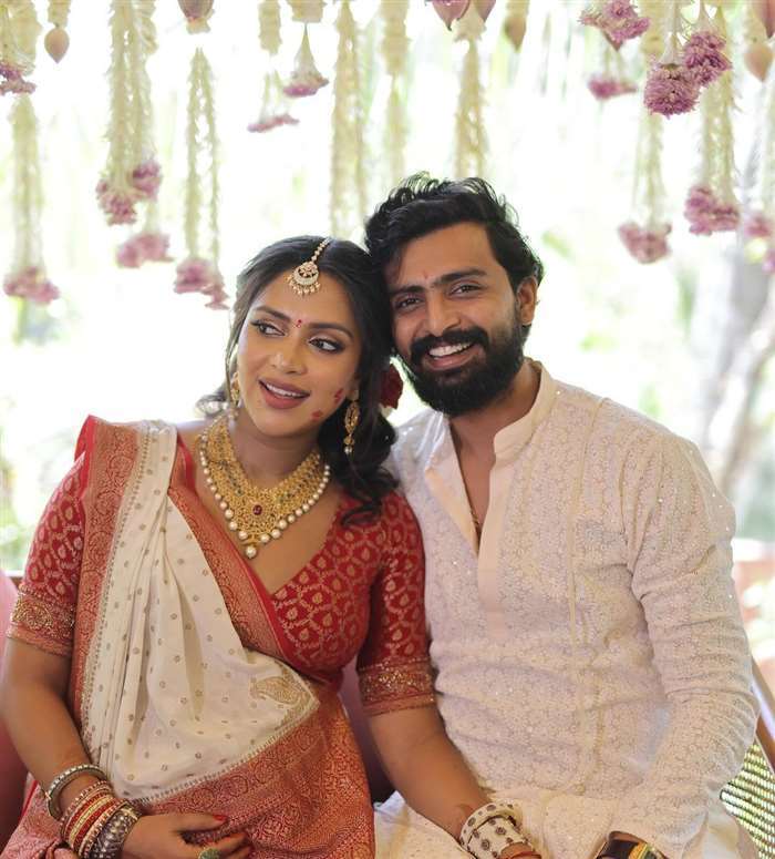 INSIDE Amala Paul & Jagat Desai's Traditional Baby Shower In Gujarat ...