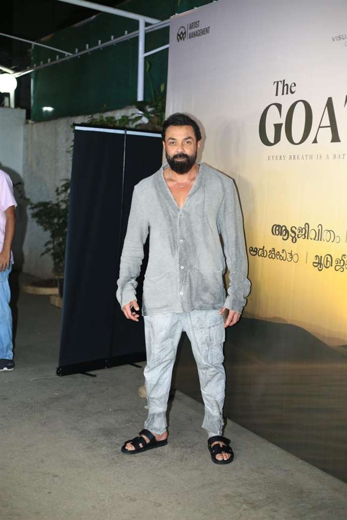 The Goat Life Screening: Bobby Deol To Director OM Raut, Star-Studded ...