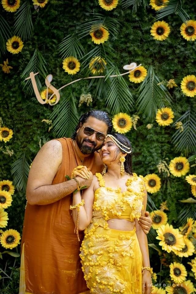 Tharun Sudhir and Sonal Monteiro Marriage Photos | Haldi Ceremony ...