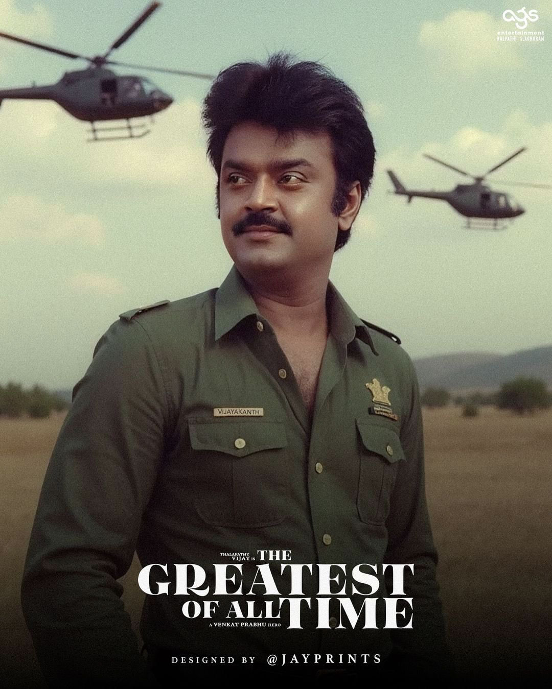 Captain Vijayakanth’s Cameo in ‘The GOAT’ Movie - Filmibeat