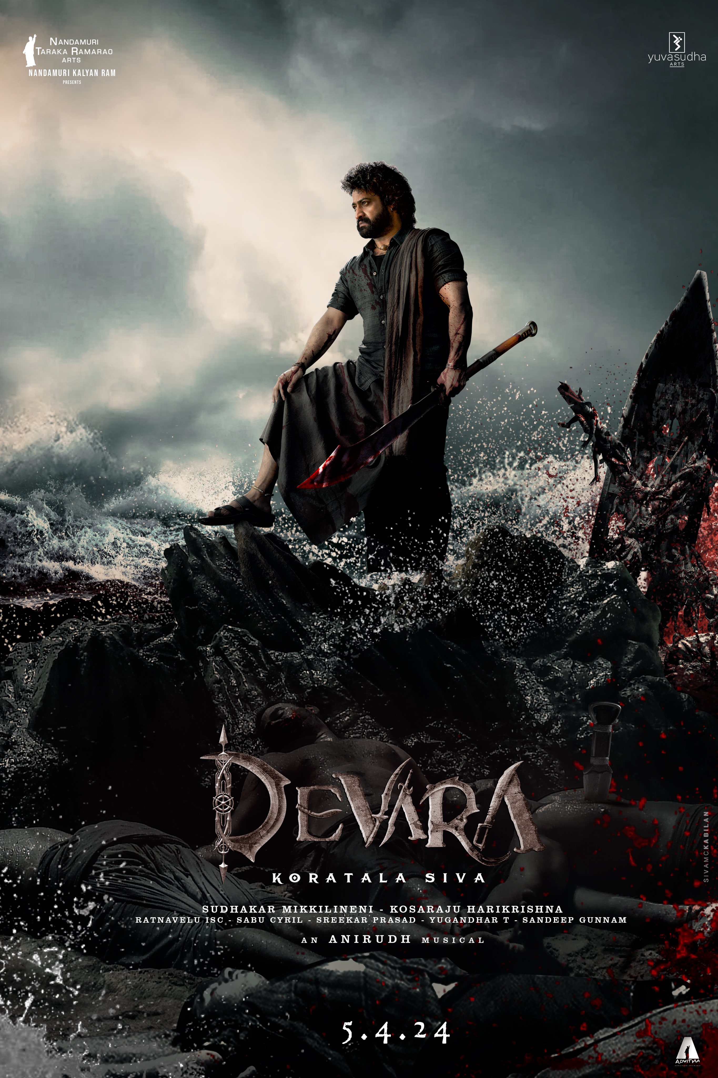 Devara Part 1 Telugu Movie: Pooja, Shooting Stills, Location Photos ...