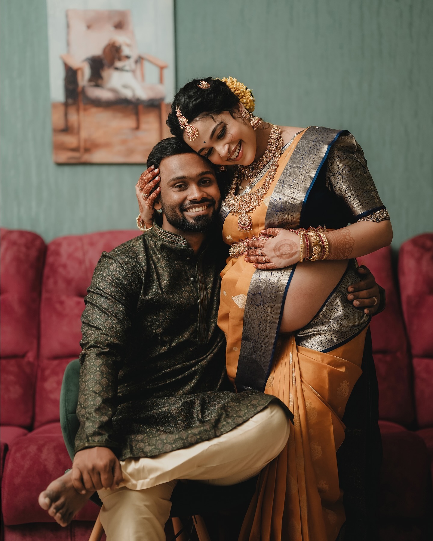 Eruma Saani Vijay and Nakshatra Murthy’s Joyful Baby Shower Celebration ...