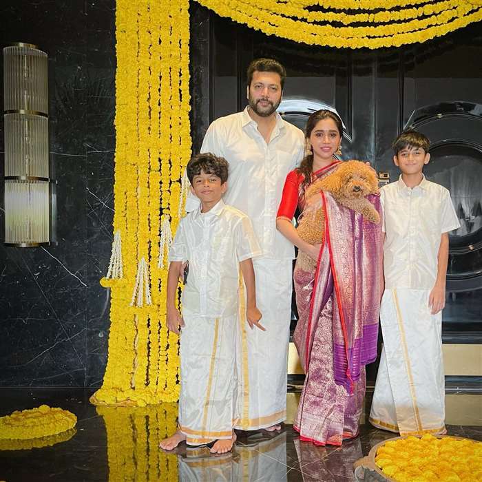 Tamil Actor Jayam Ravi And His Former Wife Aarti Unseen Photos - Filmibeat