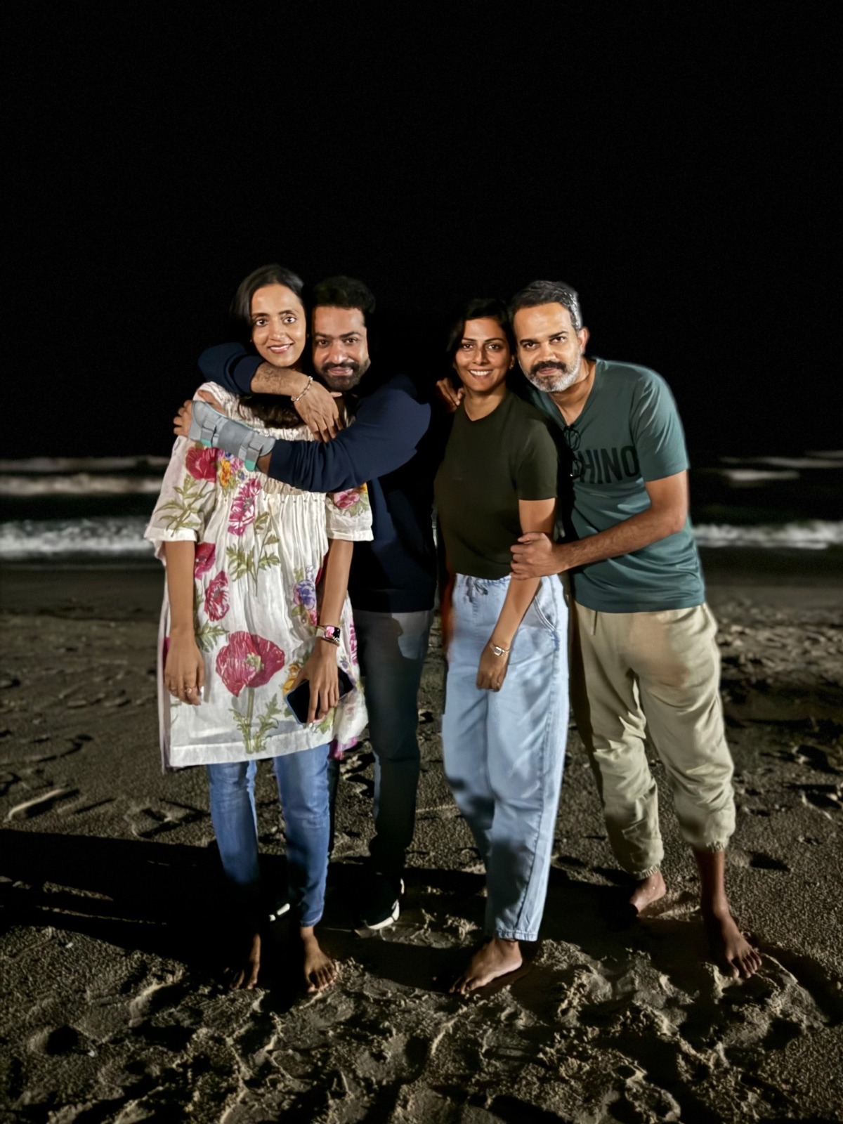 Jr NTR Visits Temple In Karnataka, Rishab Shetty Temple Visit Pics, Jr ...