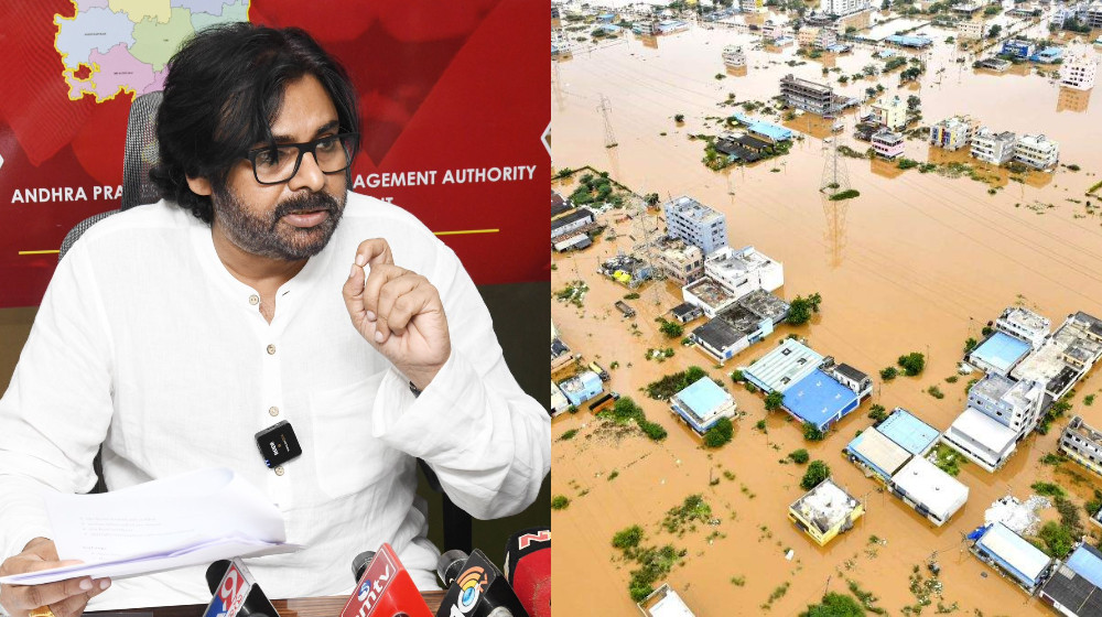 Andhra Pradesh - Telangana Floods: భారీ విరాళాలు ప్రకటించిన టాలీవుడ్ హీరోలు.. | Vijayawada ...