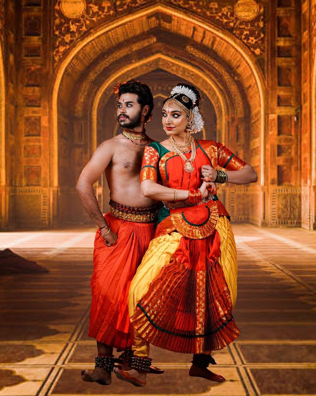 ഒരു മുറൈ വന്ത് പാരായോ...; നാഗവല്ലിയായി റിതു മന്ത്ര, ചിത്രങ്ങള്‍ വൈറല് ...