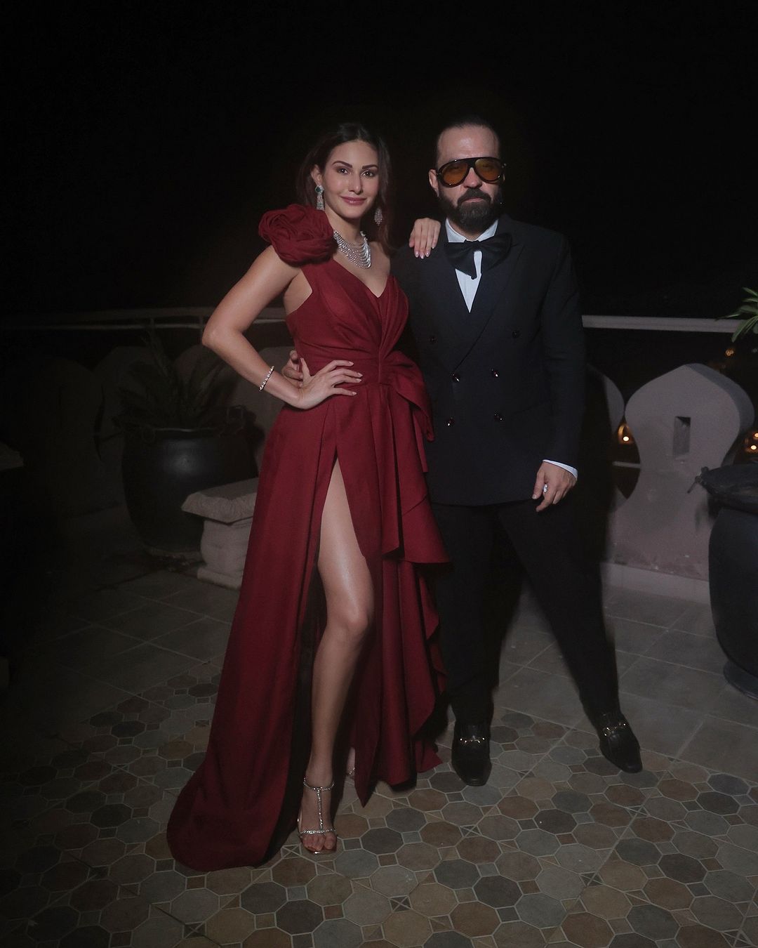 Amyra Dastur Latest Photos | Amyra Dastur In A Thigh-High Slit Gown ...