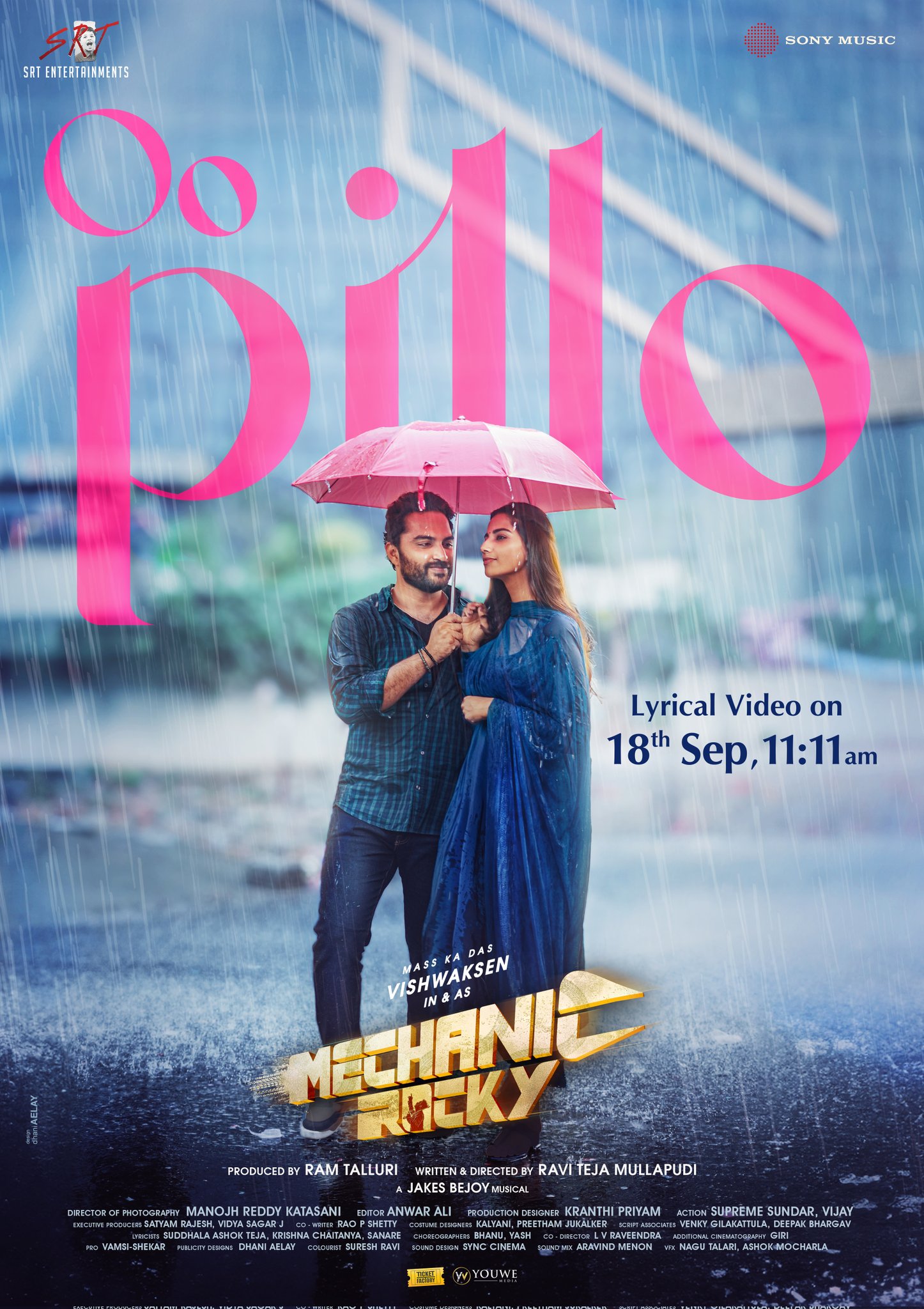 Mechanic Rocky (2024) Telugu Movie: Pooja, Shooting Stills, Location Photos & First Look Posters ...