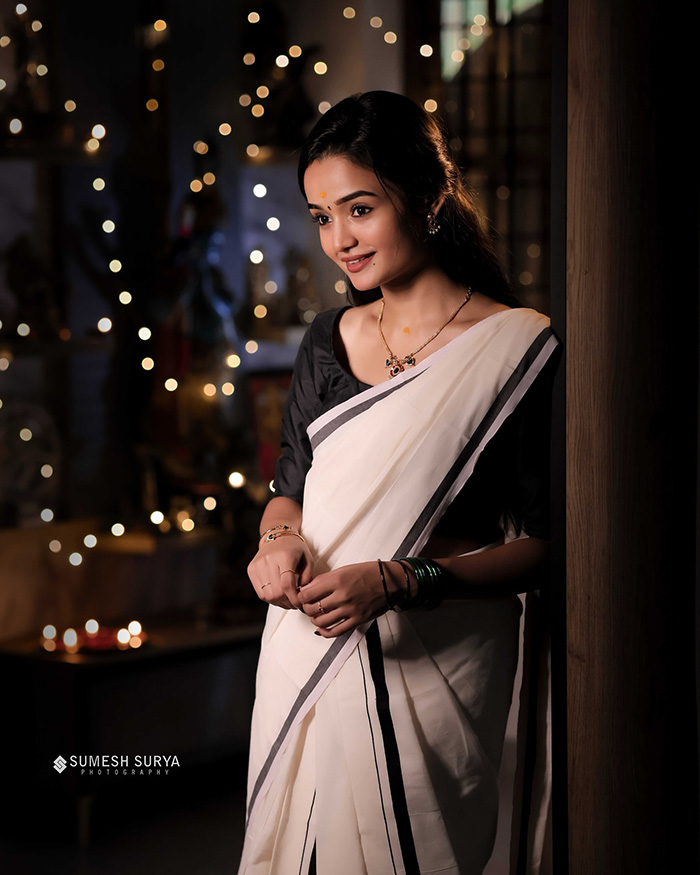 Meenakshi Anoop Lights The Diva: Stunning Diwali Festival Photoshoot ...