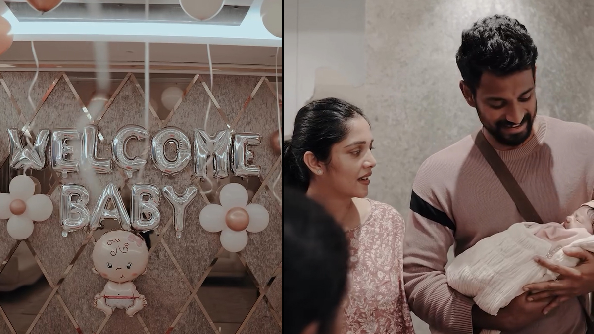 Darling Krishna Milana Nagaraj Baby Photos | Darling Krishna Welcome ...