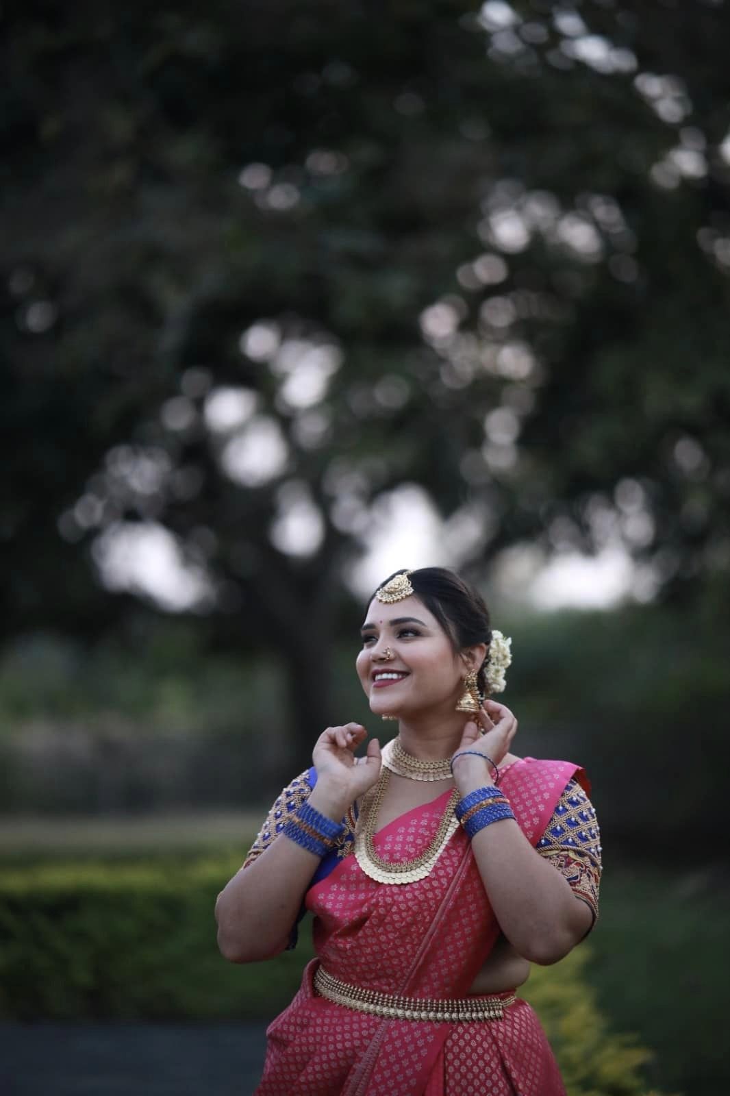 News Anchor Divya Vasantha Shares Heartwarming Wedding Photos - Filmibeat